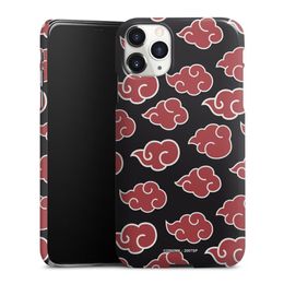 DeinDesign iPhone 11 Pro Max Handy Premium Case Smartphone Handyh&uuml;lle Schutzh&uuml;lle gl&auml;nzend Akatsuki Pattern Naruto Shippuden Premium Case
