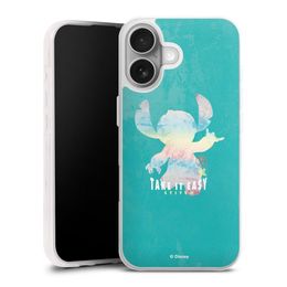 DeinDesign iPhone 17 Handy Silikon Hülle Case transparent Handyhülle Lilo & Stitch Official Licensed Product Disney Silikon Case