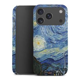 DeinDesign iPhone 17 Pro Handy Premium Case Smartphone Handyh&uuml;lle Schutzh&uuml;lle gl&auml;nzend The Starry Night Kunst Premium Case