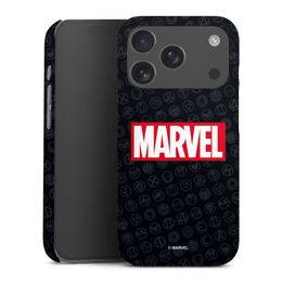 DeinDesign iPhone 17 Pro Handy Premium Case Smartphone Handyh&uuml;lle Schutzh&uuml;lle gl&auml;nzend Logo Marvel Comic Premium Case