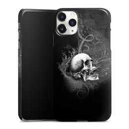 DeinDesign iPhone 11 Pro Max Handy Premium Case Smartphone Handyh&uuml;lle Schutzh&uuml;lle gl&auml;nzend Gothic Skulls Skull Premium Case