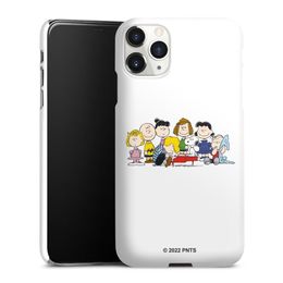 DeinDesign iPhone 11 Pro Max Handy Premium Case Smartphone Handyh&uuml;lle Schutzh&uuml;lle gl&auml;nzend Merchandise Kindheit Peanuts Premium Case