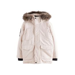 Superdry & Co Jacke 'Everest' Jungen Gr&ouml;&szlig;e 110 creme / braun