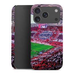 DeinDesign iPhone 17 Pro Handy Premium Case Smartphone Handyh&uuml;lle Schutzh&uuml;lle gl&auml;nzend Stadium Fcb Fc Bayern M&uuml;nchen Premium Case