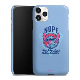 DeinDesign iPhone 11 Pro Max Handy Premium Case Smartphone Handyh&uuml;lle Schutzh&uuml;lle gl&auml;nzend Disney Sayings Lilo & Stitch Premium Case