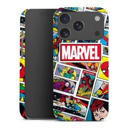 DeinDesign iPhone 17 Pro Handy Premium Case Smartphone Handyh&uuml;lle Schutzh&uuml;lle gl&auml;nzend Muster Comic Marvel Premium Case
