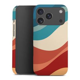 DeinDesign iPhone 17 Pro Handy Premium Case Smartphone Handyh&uuml;lle Schutzh&uuml;lle gl&auml;nzend Ombre Wave Colour Premium Case