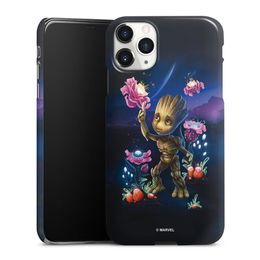 DeinDesign iPhone 11 Pro Max Handy Premium Case Smartphone Handyh&uuml;lle Schutzh&uuml;lle gl&auml;nzend Baby Groot Guardians Of The Galaxy Marvel Premium Case