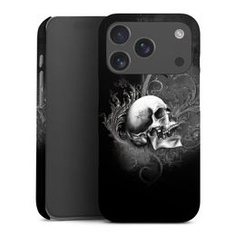 DeinDesign iPhone 17 Pro Handy Premium Case Smartphone Handyh&uuml;lle Schutzh&uuml;lle gl&auml;nzend Gothic Skull Skulls Premium Case