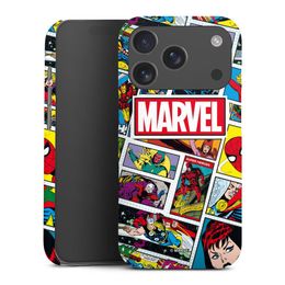 DeinDesign iPhone 17 Pro Handy Premium Case Smartphone Handyh&uuml;lle Schutzh&uuml;lle matt Muster Comic Marvel Premium Case