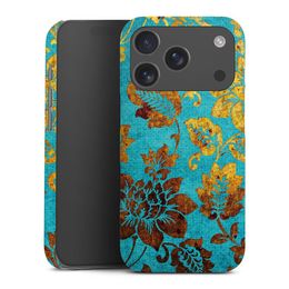 DeinDesign iPhone 17 Pro Handy Premium Case Smartphone Handyh&uuml;lle Schutzh&uuml;lle matt Flowers Vintage Ornament Premium Case