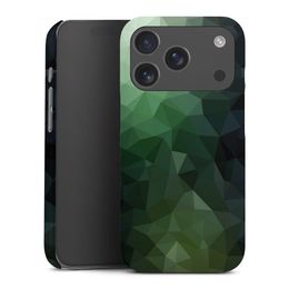 DeinDesign iPhone 17 Pro Handy Premium Case Smartphone Handyh&uuml;lle Schutzh&uuml;lle gl&auml;nzend Tarnmuster Geometric Mosaic Premium Case