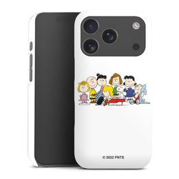 DeinDesign iPhone 17 Pro Handy Premium Case Smartphone Handyh&uuml;lle Schutzh&uuml;lle matt Peanuts Kindheit Merchandise Premium Case