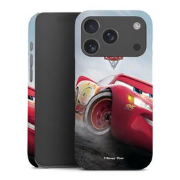 DeinDesign iPhone 17 Pro Handy Premium Case Smartphone Handyh&uuml;lle Schutzh&uuml;lle gl&auml;nzend Lightning Mcqueen 95 Official Licensed Product Cars Premium Case