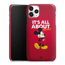 DeinDesign iPhone 11 Pro Max Handy Premium Case Smartphone Handyh&uuml;lle Schutzh&uuml;lle gl&auml;nzend Official Licensed Product Disney Mouse Premium Case