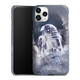 DeinDesign iPhone 11 Pro Max Handy Premium Case Smartphone Handyh&uuml;lle Schutzh&uuml;lle gl&auml;nzend Star Wars Merchandise Robot Premium Case