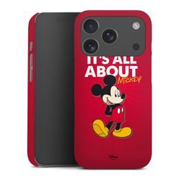 DeinDesign iPhone 17 Pro Handy Premium Case Smartphone Handyh&uuml;lle Schutzh&uuml;lle gl&auml;nzend Disney Official Licensed Product Mouse Premium Case
