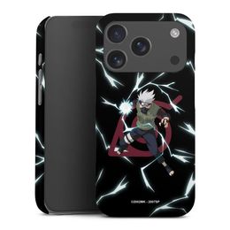 DeinDesign iPhone 17 Pro Handy Premium Case Smartphone Handyh&uuml;lle Schutzh&uuml;lle gl&auml;nzend Naruto Shippuden Official Licensed Product Kakashi Premium Case