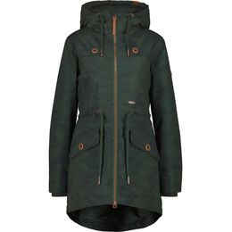 alife and kickin Alife & Kickin Winterparka 'Charlotte' Damen Gr&ouml;&szlig;e M marine / jade