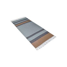 Vossen Saunatuch "Amun" in Grau/ Hellbraun - 31% | Größe 80x180 cm | Badtextilien