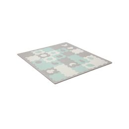 Kinderkraft Puzzlematte in Grau/ Türkis - (L)165 x (B)185 cm - ab 10 Monaten - 18% | Gesellschaftsspiele