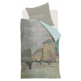 Beddinghouse Bettwäscheset "Boulevard Grey" in Grau - 53% | Größe 155x220 cm | Bettwaesche-bettwaren