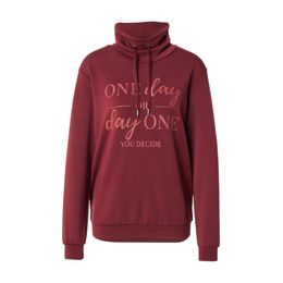 soyaconcept Sweatshirt 'BANU 256' Damen Gr&ouml;&szlig;e M pastellrot / dunkelrot