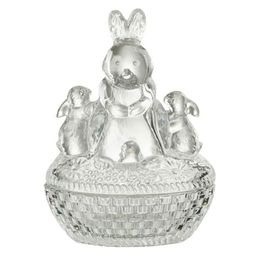 J Line Vorratsglas "Familie Hase" in Transparent - (B)13 x (H)17 x (T)9,5 cm - 11% | Aufbewahren-servieren