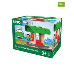 Brio 2tlg. Bahnhof -Set - ab 3 Jahren - 61% | Technikspielzeug