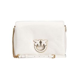 Pinko Leder-Umhängetasche in Creme - (B)26 x (H)19 x (T)12 cm - 45% | Damen-taschen