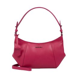 Burkely Leder-Schultertasche in Pink - (B)32 x (H)15 x (T)7 cm - 45% | Damen-taschen