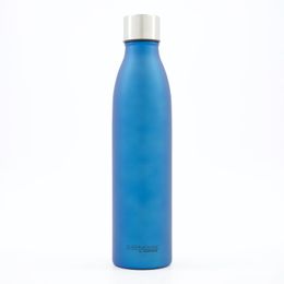 Blaue wiederverwendbare Trinkflasche 0,75l