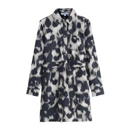 next Kleid Damen Gr&ouml;&szlig;e 36 hellgrau / schwarz Sommerkleid