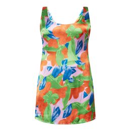 Nasty Gal Plus Kleid Damen Gr&ouml;&szlig;e 50 royalblau / gr&uuml;n / orange / pink