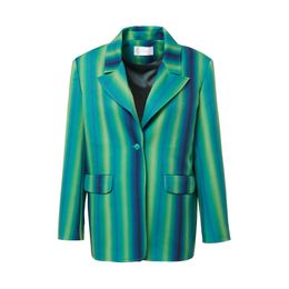 Hosbjerg Blazer 'Ivy Adele' Damen Gr&ouml;&szlig;e 36 marine / smaragd / hellgr&uuml;n