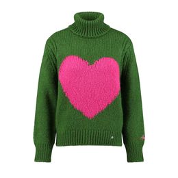 Key Largo Pullover 'Warm' Damen Gr&ouml;&szlig;e XS gr&uuml;n / fuchsia