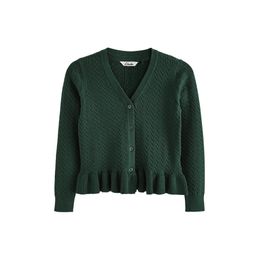 Clarks Strickjacke M&auml;dchen Gr&ouml;&szlig;e 122 dunkelgr&uuml;n