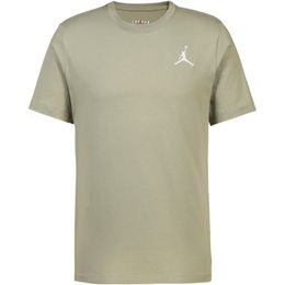 Nike Essentiell Jumpman T-Shirt Herren - oliv - Gr. S