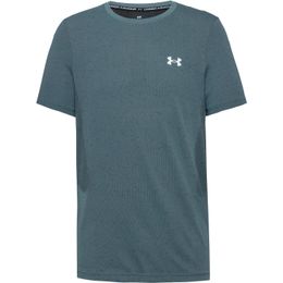 Under Armour Vanish Seamless Funktionsshirt Herren - blau - Gr. S - Polyamid/Polyester