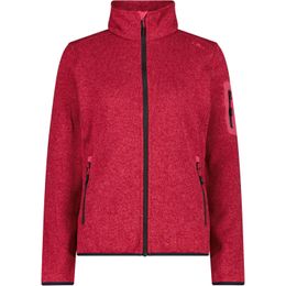 CMP Strickfleece Damen - rot - Gr. 42