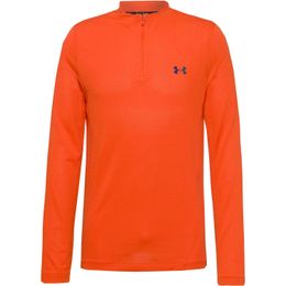 Under Armour Vanish Elite Funktionsshirt Herren - orange - Gr. L - Polyamid/Polyester