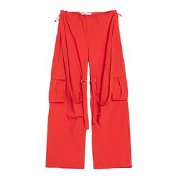 Bershka Hose Damen Gr&ouml;&szlig;e 38 rot