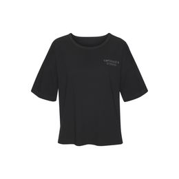 Copenhagen Studios Schlafshirt Damen Gr&ouml;&szlig;e XS grau / schwarz