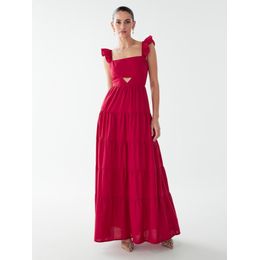 BWLDR Kleid 'Elsi' Damen Gr&ouml;&szlig;e 46 rot Winterkleid