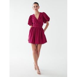 BWLDR Kleid 'Gren' Damen Gr&ouml;&szlig;e 40 rotviolett Sommerkleid