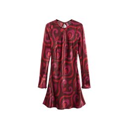 Mango Kleid 'Indi' Damen Gr&ouml;&szlig;e 38 cyclam / bordeaux / purpur Winterkleid
