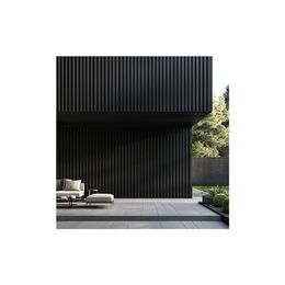 Home Deluxe WPC Fassadenverkleidung DUVAR - Anthrazit, 10m&sup2;