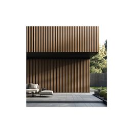 Home Deluxe WPC Fassadenverkleidung DUVAR - Teak, 20m&sup2;