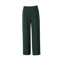 florence by mills Exclusive For About You Hose 'Foliage' Damen Gr&ouml;&szlig;e 36 dunkelgr&uuml;n