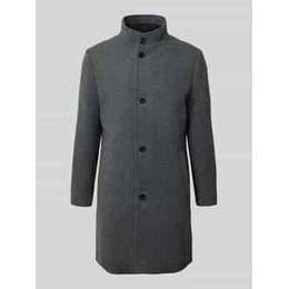 Selected Homme Regular Fit Wollmantel mit Stepp-Einsatz Modell 'RAINAR'